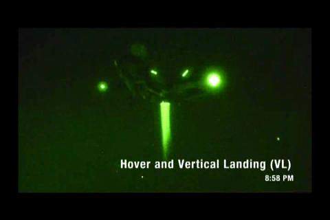 F-35B Night Landing - Airforce Technology