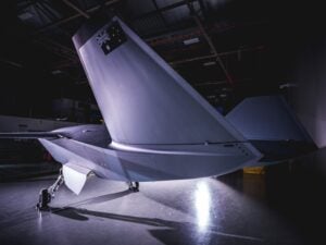 RAAF, Boeing Australia present first Loyal Wingman aircraft