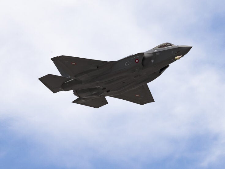 Denmark’s first F-35 Lightning II production aircraft takes inaugural ...