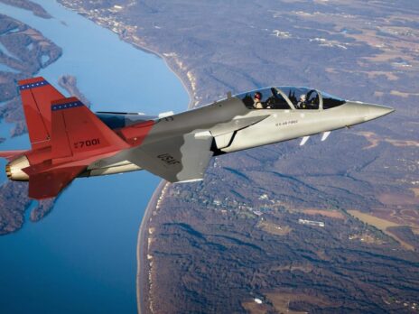 Saab delivers T-7A Red Hawk’s third aft airframe section to Boeing