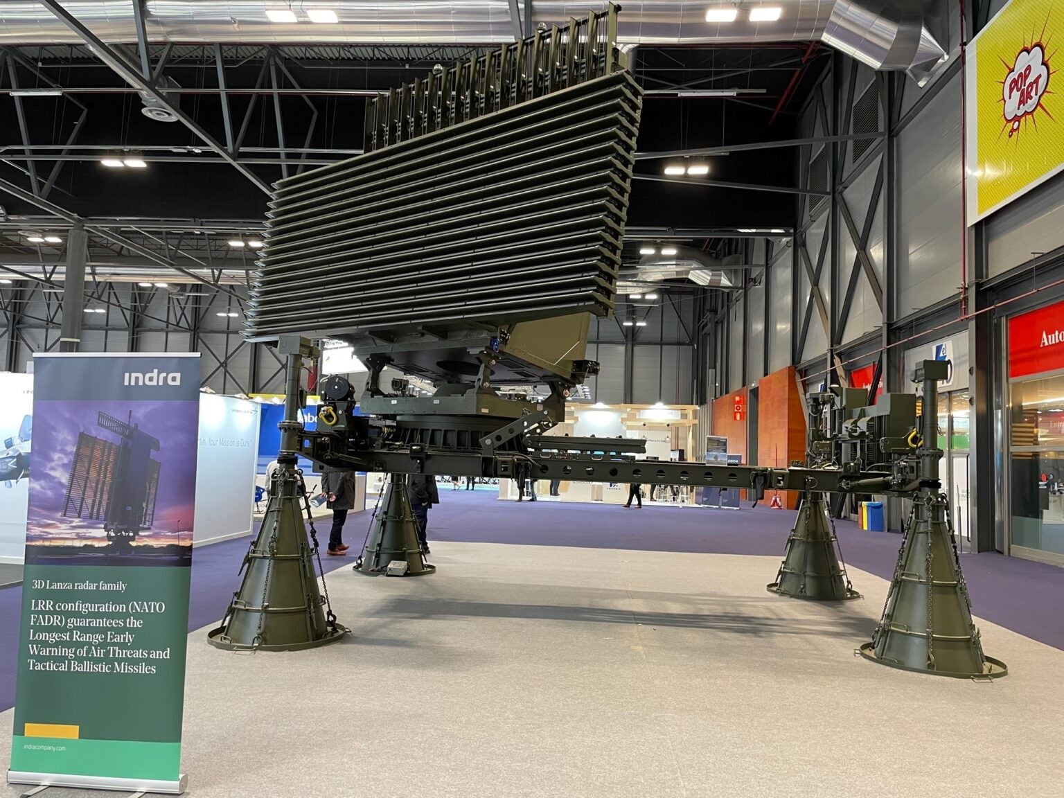 Indra’s Lanza 3D deployable air defence radar clears Nato tests