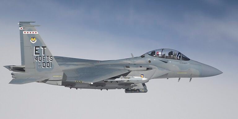 USAF conducts F-15EX Eagle II jet’s first AIM-120D missile live firing