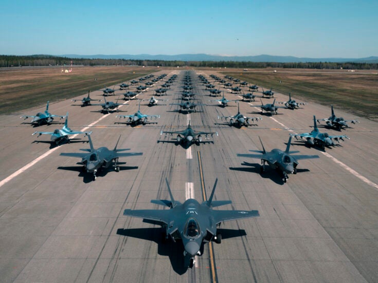 USAF 354th Fighter Wing participate in readiness exercise at Eielson AFB