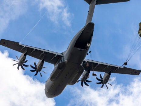 RAF begins low-level parachute trials with A400M Atlas C Mk1