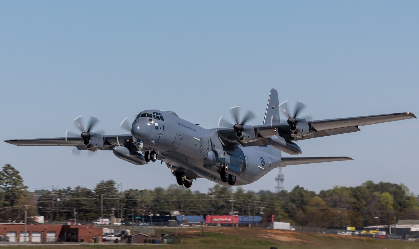 New Zealand's next-generation Hercules test flights - Airforce Technology