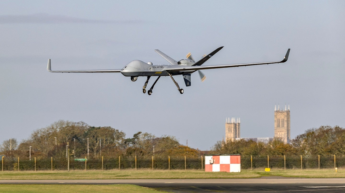 UK Protector drone fleet to near 50% strength by 2024-end - Airforce ...