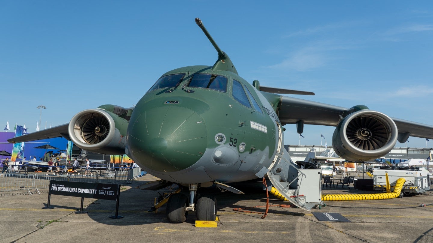 Embraer to provide training devices for RNAF C-390 Millennium
