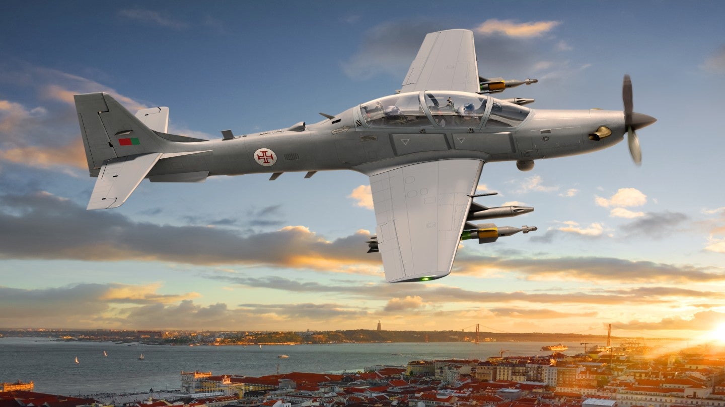 Portugal signs contract for 12 A-29N Super Tucano aircraft