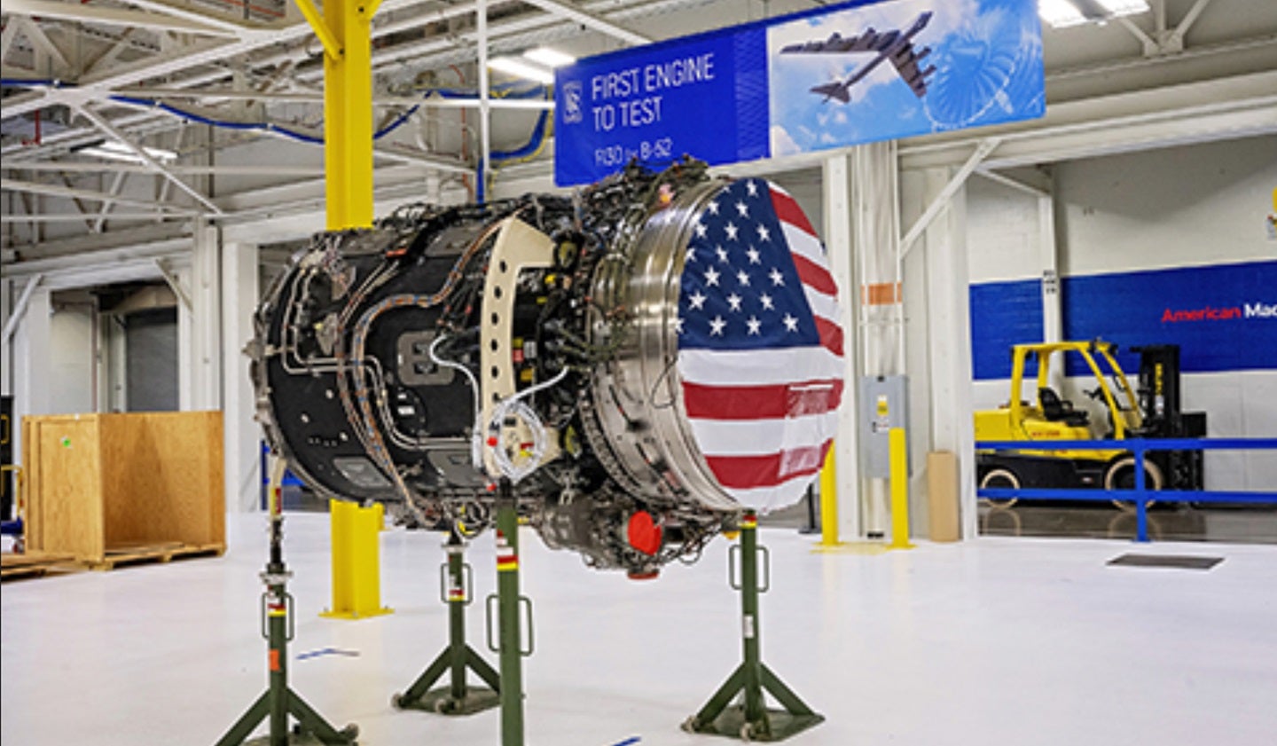 Rolls-Royce F130 engine CDR advances B-52J development