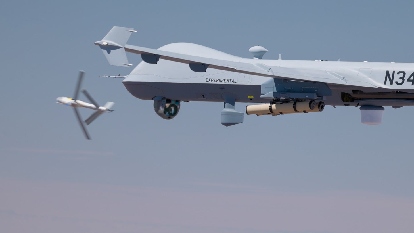 AV Switchblade 600 LMS marks first air-launch from MQ-9A