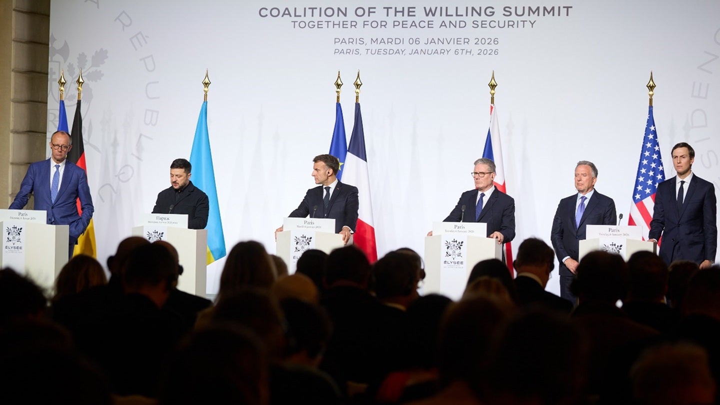 Coalition forces could secure Ukraine 'on land, in the air, and at sea ...